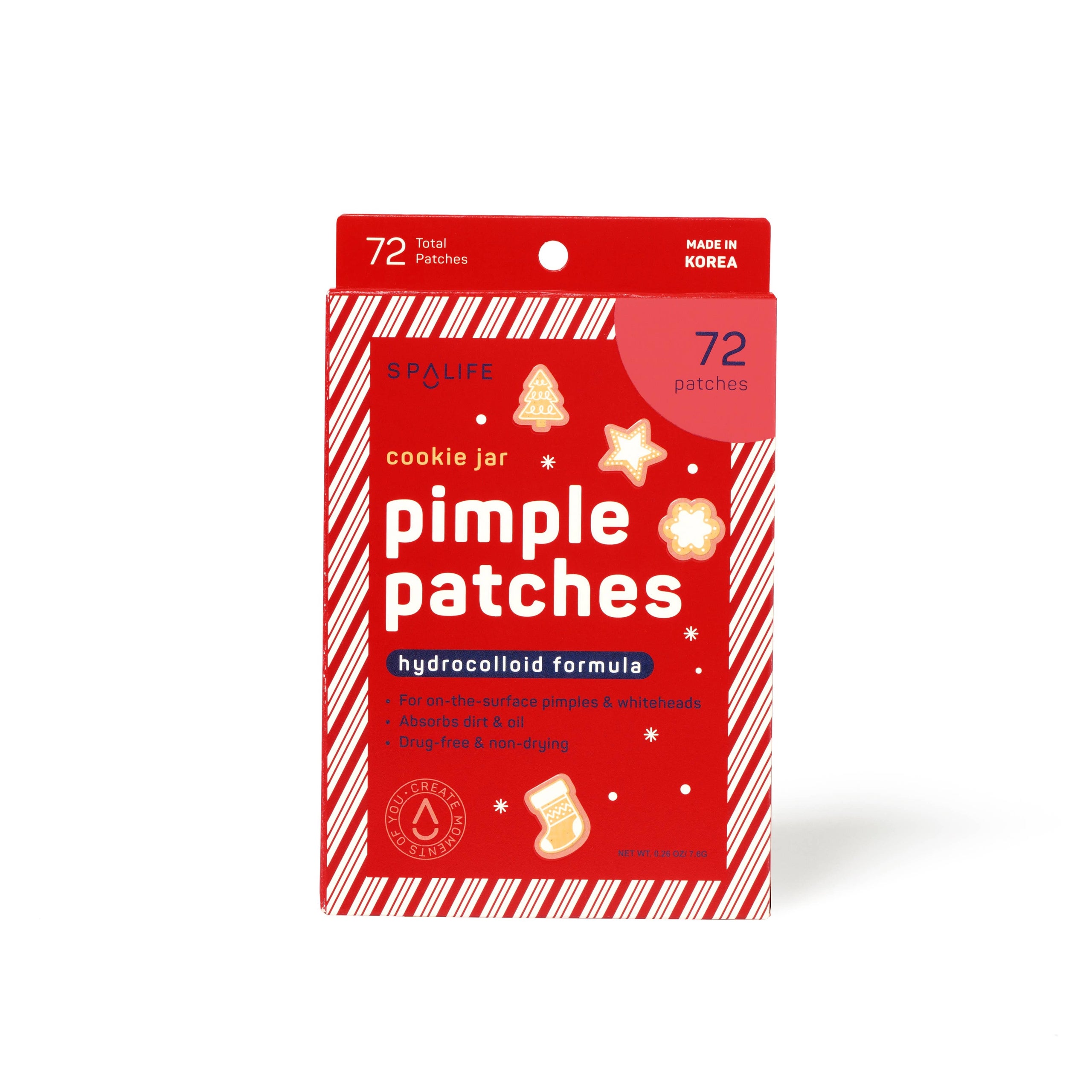 Christmas Holiday Cookie Jar Hydrocolloid Pimple Patches | Farm Charm